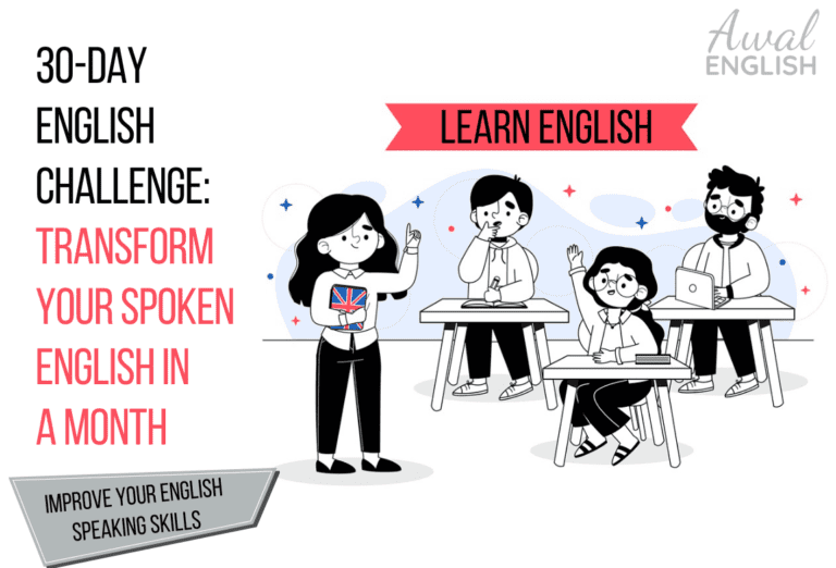30-Day English Challenge: Transform Your Spoken English in a Month ...